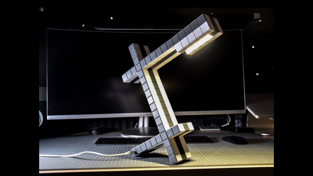 This Customisable Modular Desk Lamp will Charge your Phone too! - YouTube