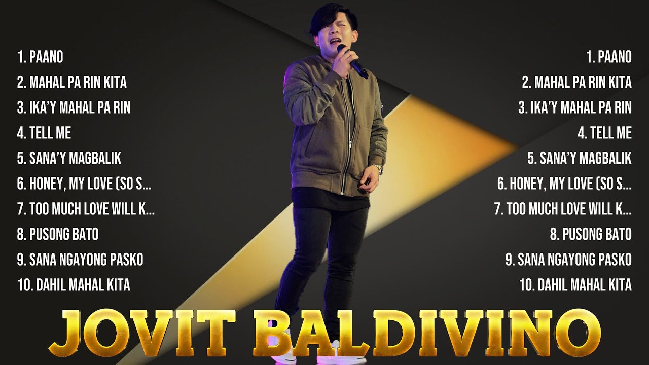 Jovit Baldivino ~ Jovit Baldivino Full Album ~ Jovit Baldivino OPM Full ...