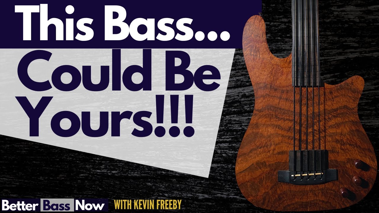 This Custom Kiesel Guitars 5 String Fretless Bass Could Be Yours ...