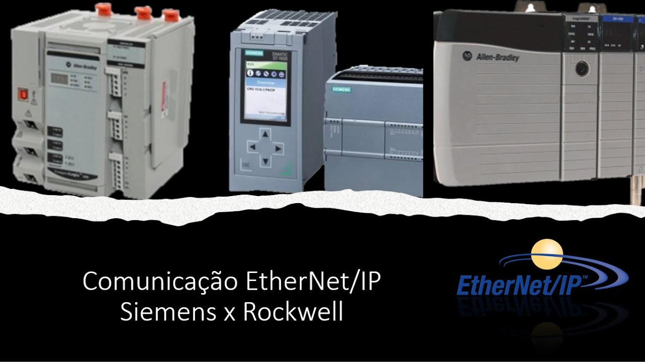 Aula 87 Treinamento EtherNet/IP - CLP Siemens Adapter x CLP Rockwell ...