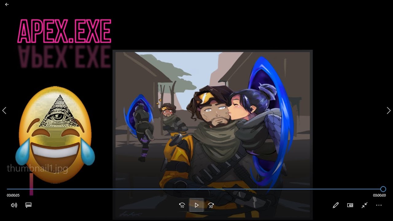 APEX.EXE I Apex Legends is Fun I Charge rifle is OP with digital threat ...