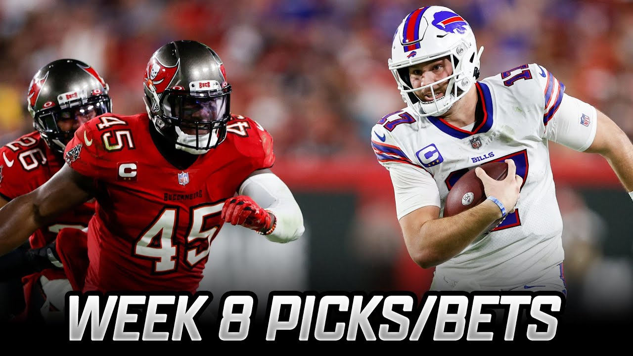 NFL Week 8 Picks/Bets Against the Spread | NFL 2023-24 - YouTube