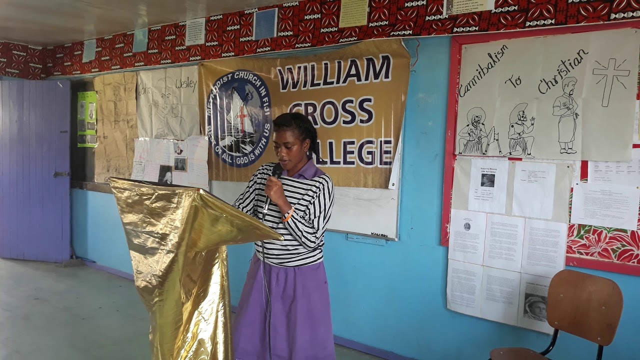 WILLIAM CROSS COLLEGE .... JOHN WESLEY DAY 2019 POEM - YouTube