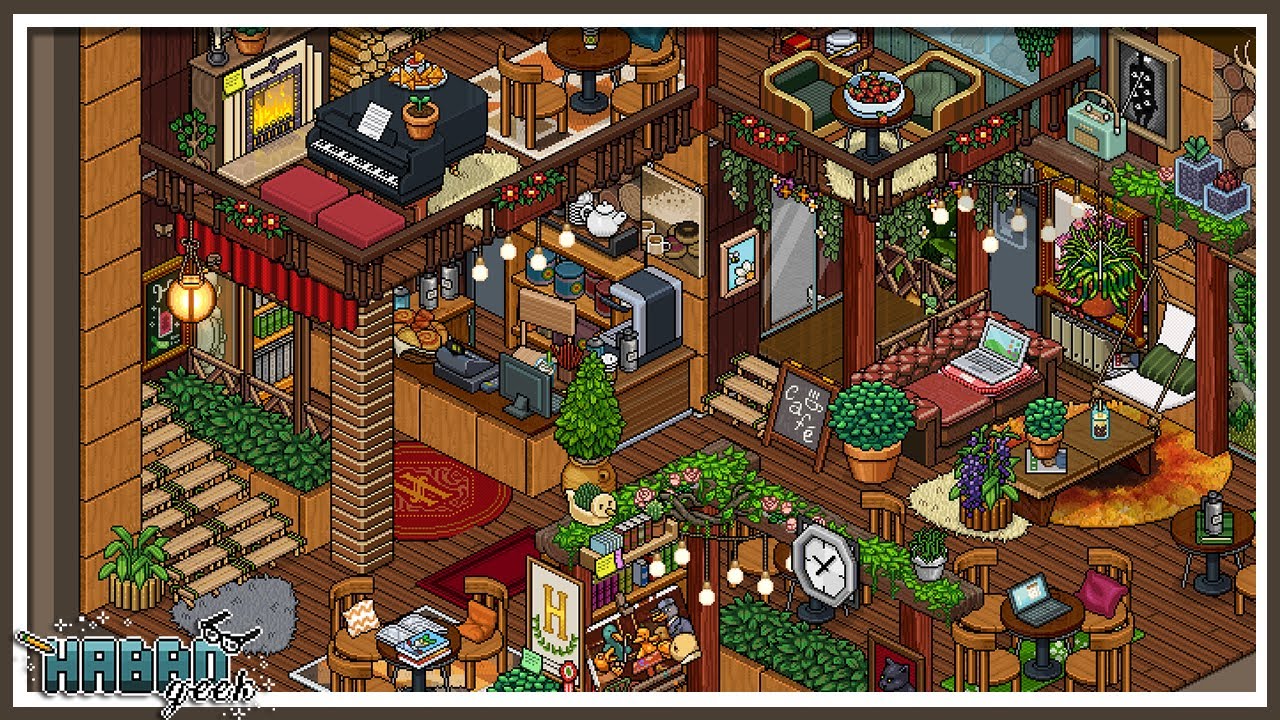 | TUTORIAL | Cafetería | Habbo Construcción | Habbo Geek | - YouTube