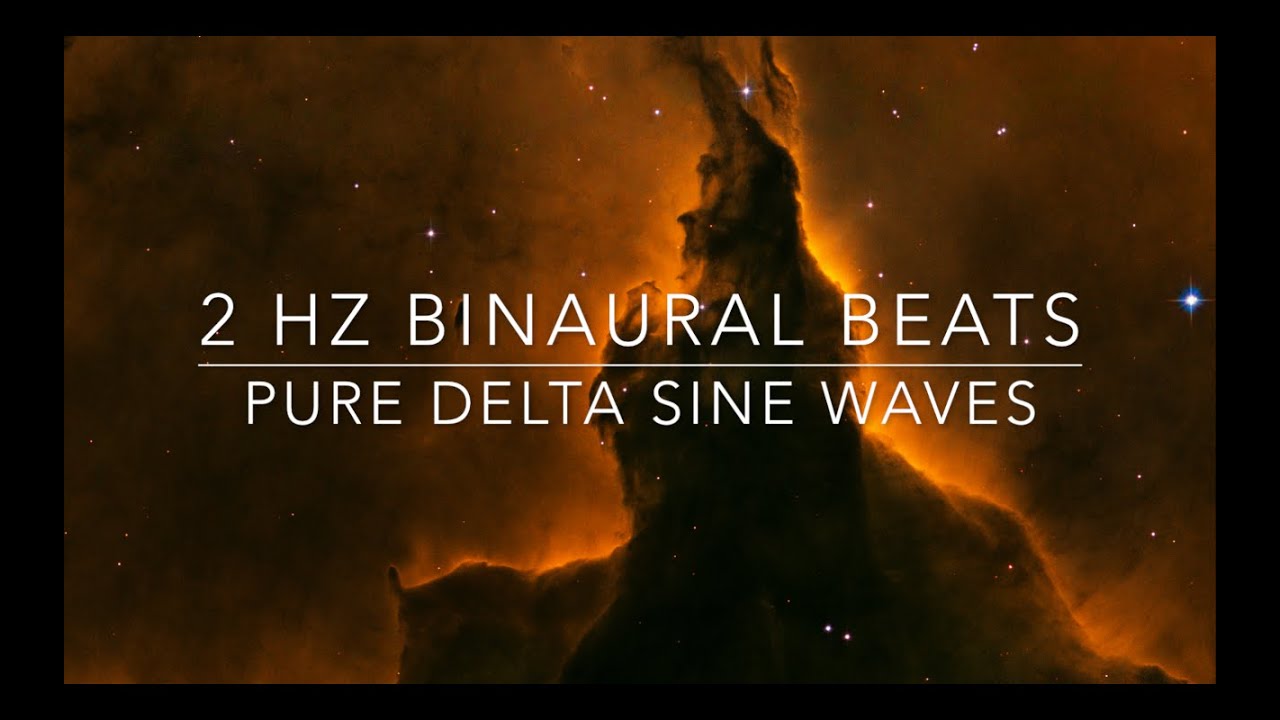 [DEEP SLEEP RESTORE] 2 Hz DELTA Binaural Beats Pure Sine Waves for ...