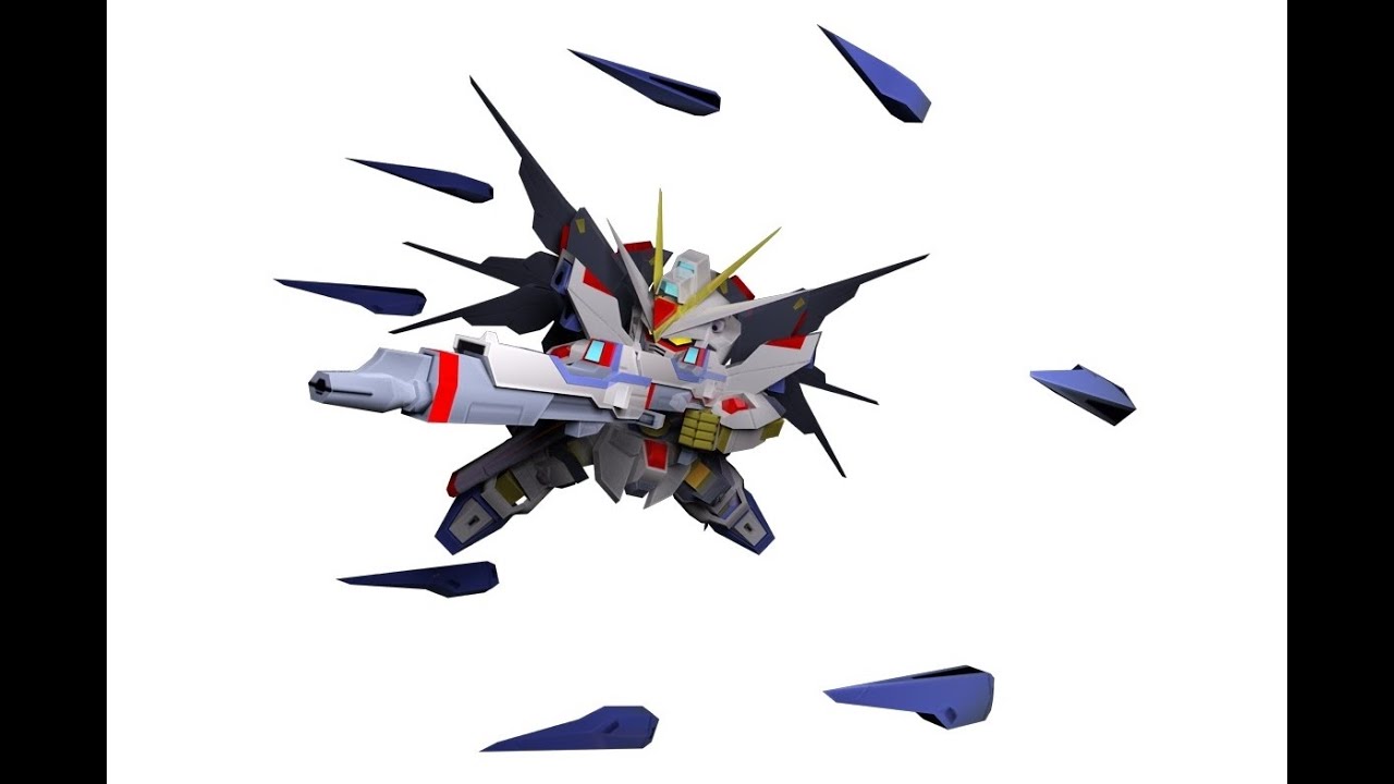 SD Gundam Capsule Fighter- Strike Freedom 2 [SDGO/NA/LK] - YouTube