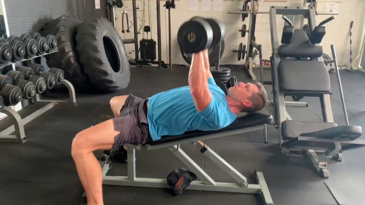 Low Incline DB Press - YouTube
