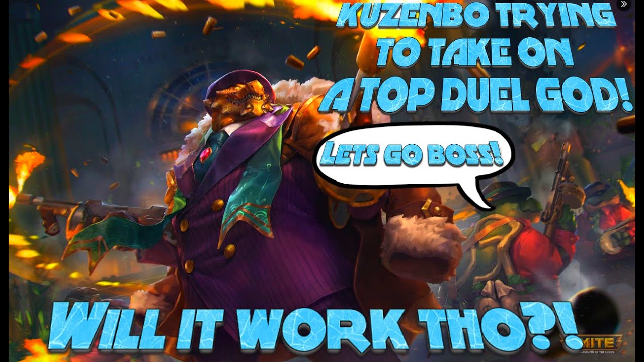SMITE - BIG BOSS KUZENBO VS POSEIDON (first duel as kuzenbo) - Season ...