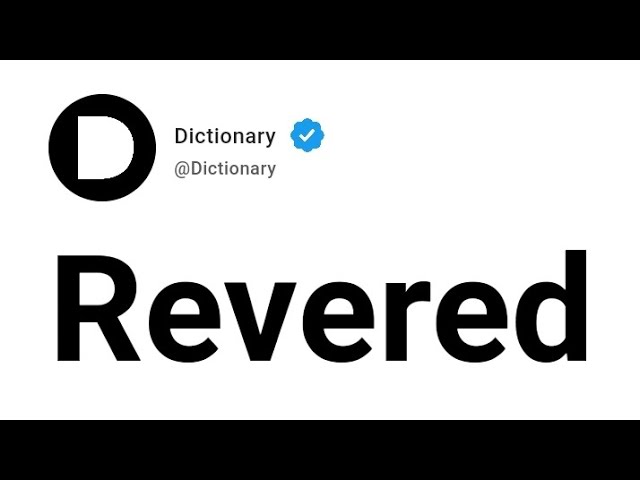 Revered Meaning