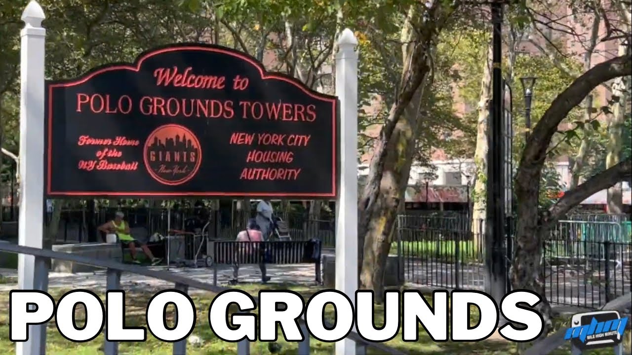 Walking Through Polo Grounds One of New York's BIGGEST Housing Projects ...