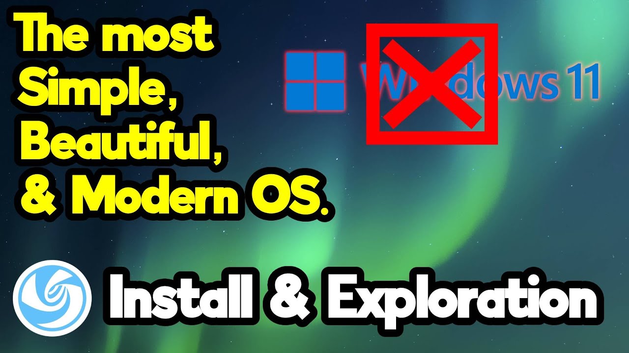 The most beautiful OS? (it's not windows 11) - YouTube