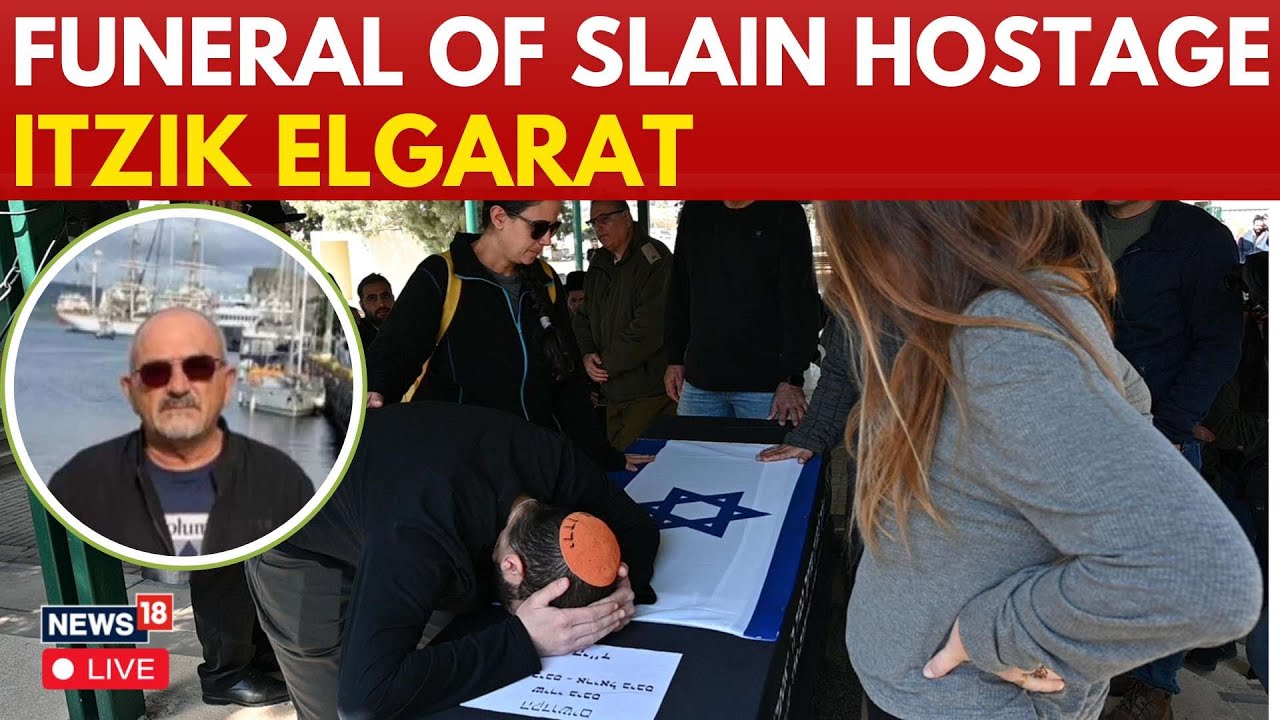 LIVE | Funeral Procession For Slain Hostage Itzik Elgarat Begins ...