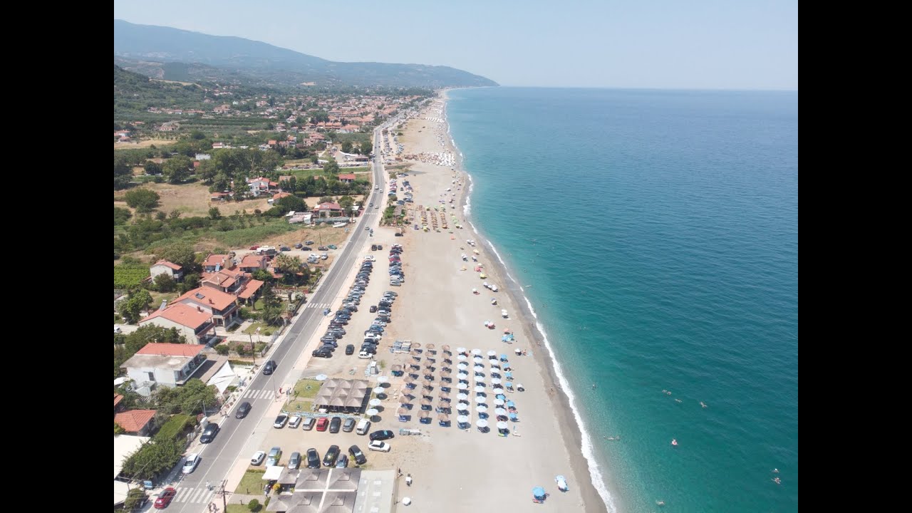 The Agiokampos beach, Thessaly, Greece - YouTube