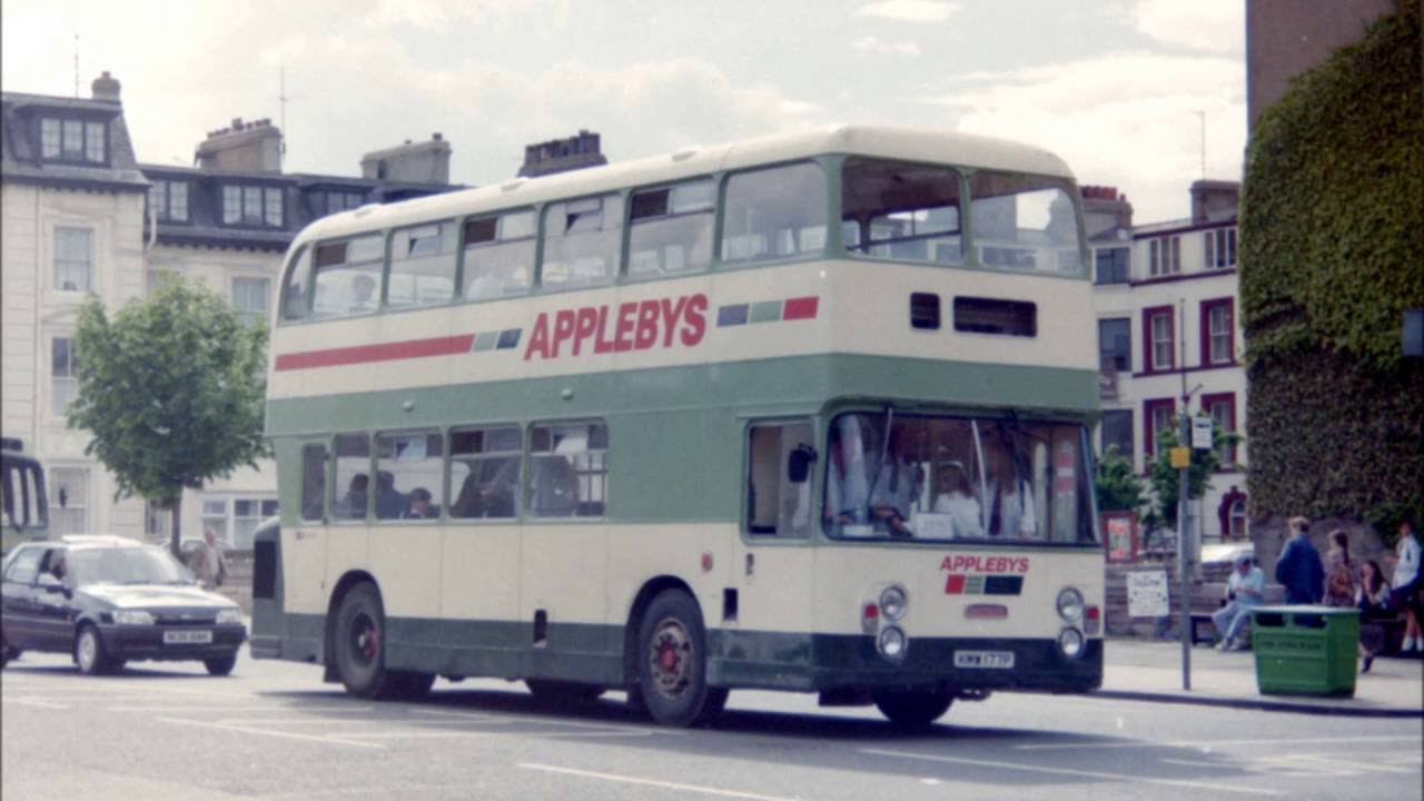 BUS BUSES & COACHES IN SCARBOROUGH 1990s PHOTO VIDEO - YouTube