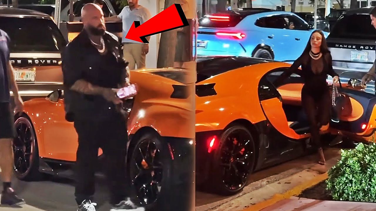 Wes Watson Steals the Spotlight in $5 Million Orange Bugatti Chiron Pur ...