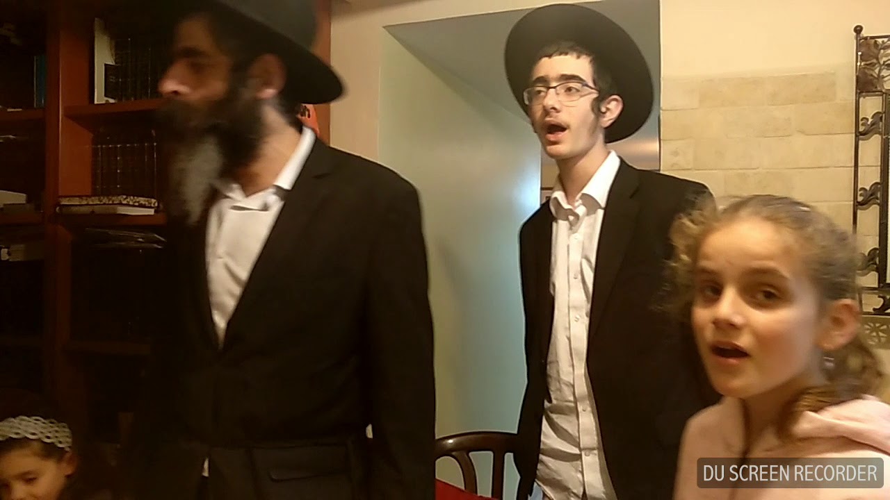 Chanuka lighting at home. - YouTube