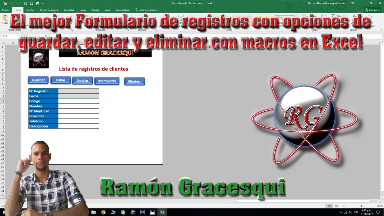 La mejor manera de crear un Formulario o Base de datos de Clientes con ...