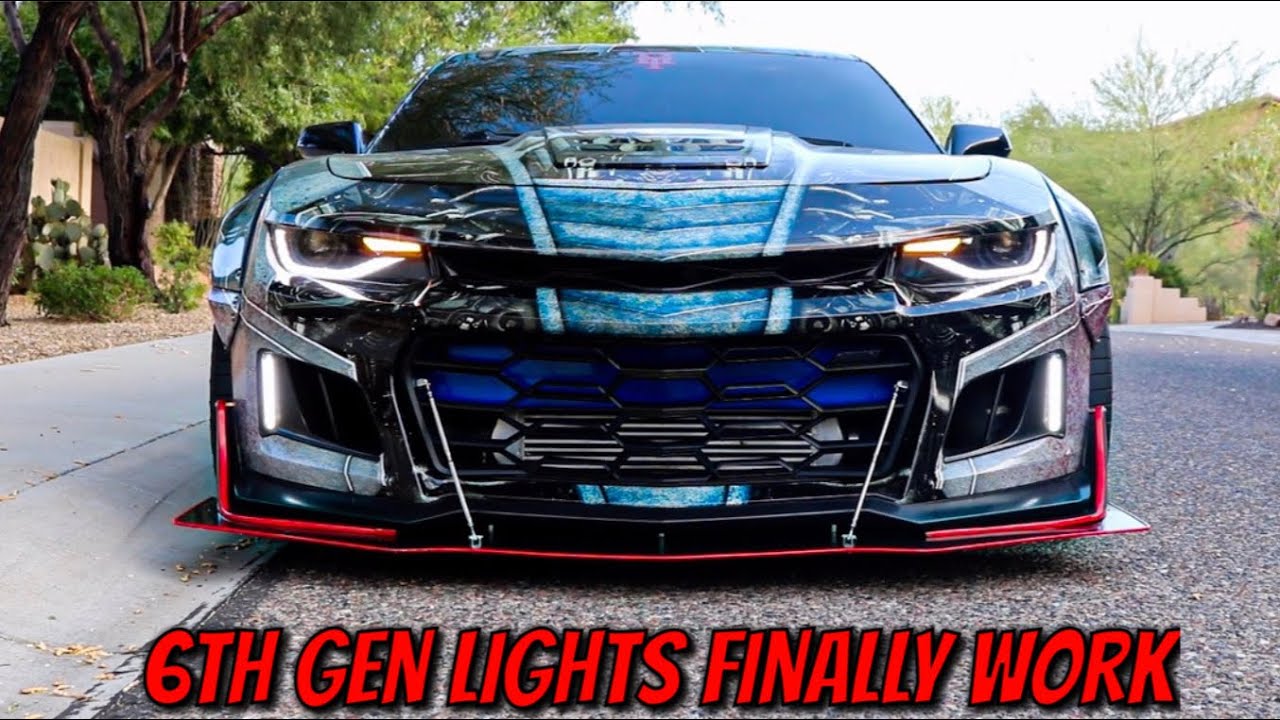 6th Gen Conversion Lights Camaro | Finally Have Turn Signals - YouTube