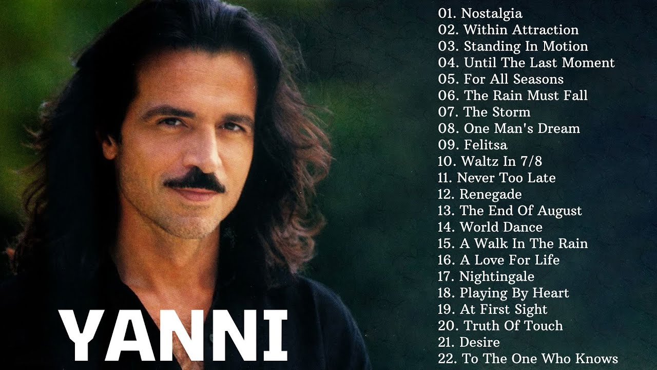 YANNI Greatest Hits Full Album - Piano Playlist - Best Of YANNI - YouTube