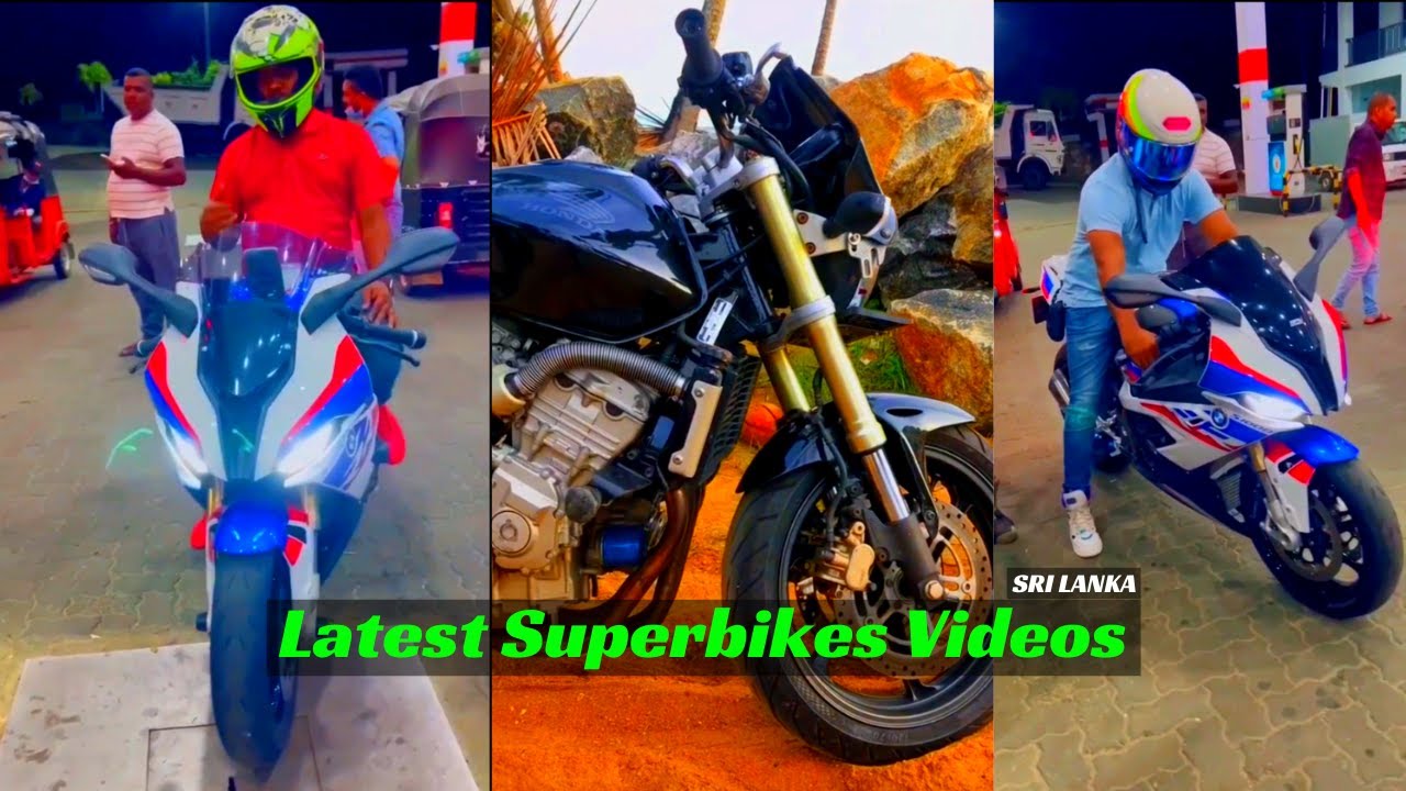 ලංකාවේ තියෙන සුපිරිම බයික් ටික මෙන්න😱😘 ️Latest Superbikes videos in sri ...