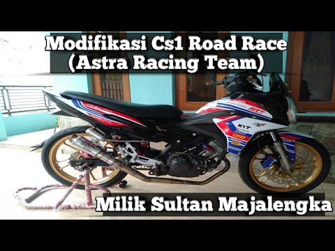 Modifikasi Honda Cs1 Road Race Racing Look (Astra Racing Team) - YouTube