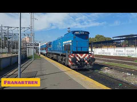 EMD GT22 A922 tren Haedo Temperley. Llegada y maniobras.🇦🇷🇦🇷 - YouTube