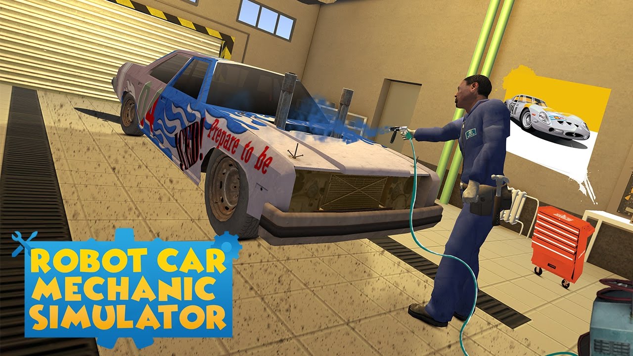 Robot Car Mechanic Simulator - YouTube