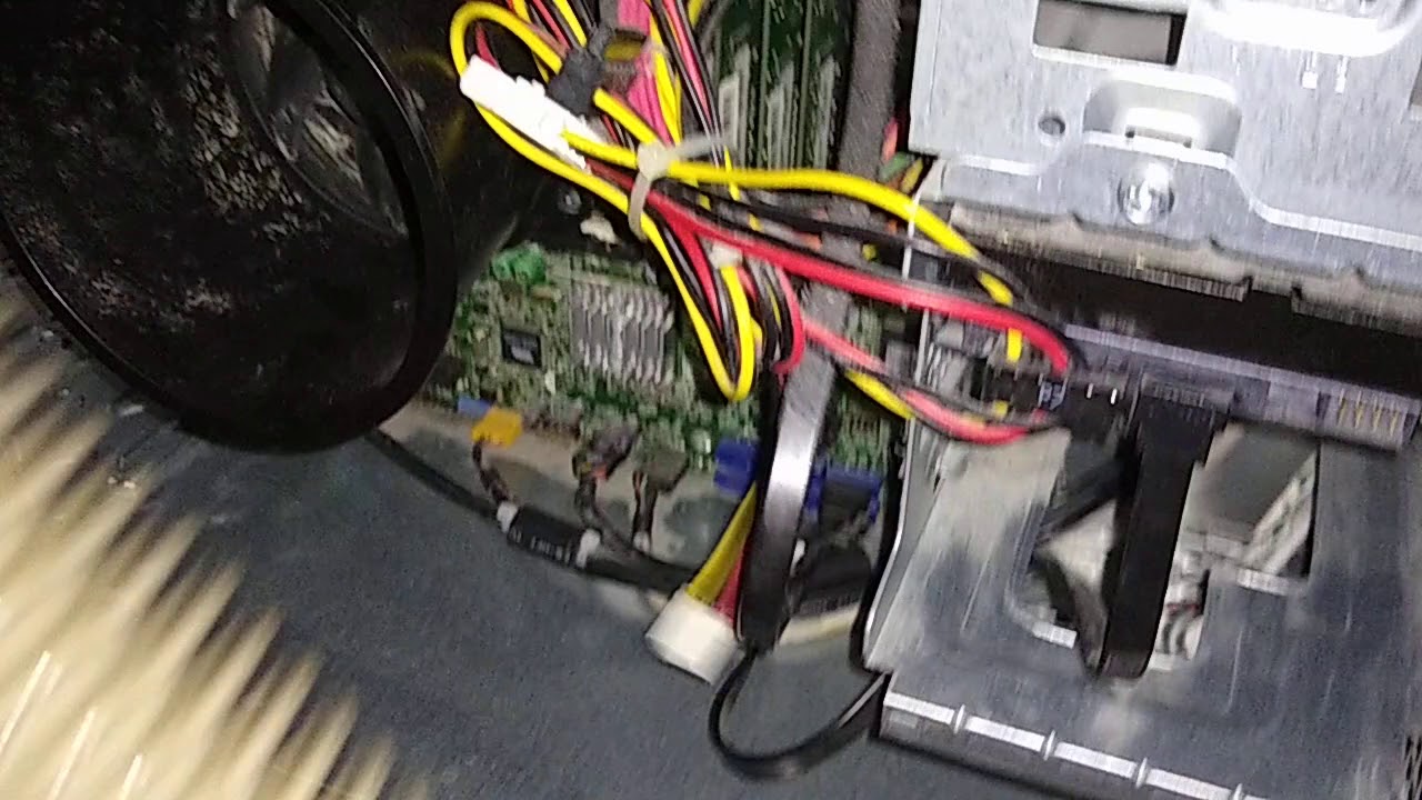 Computer inspection / cleaning - YouTube