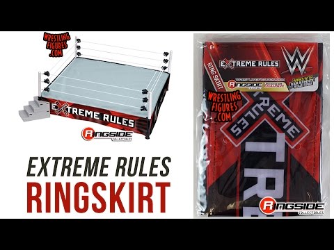 WWE FIGURE INSIDER: Extreme Rules Ring Skirt - Ringside Exclusive ...