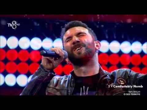 Serkan Soyak - Comfortably Numb | The Voice Turkey 2014 - O Ses Türkiye