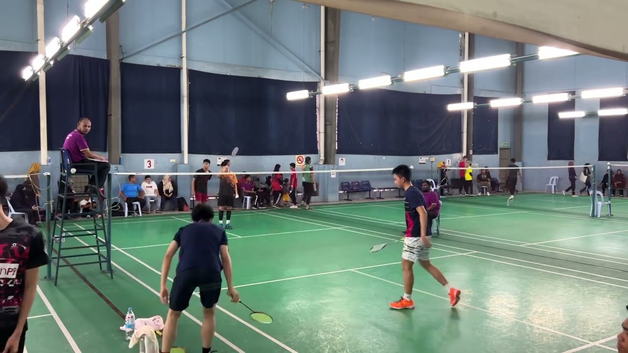 MSSD GOMBAK FINAL BOYS U18 SET 1, Benjamin/Thakif(SMKBRP) win Yong ...