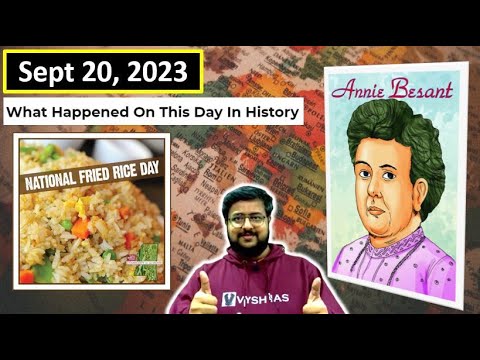 What happened on Sept 20? | Sept 20 importance in history | Annie ...