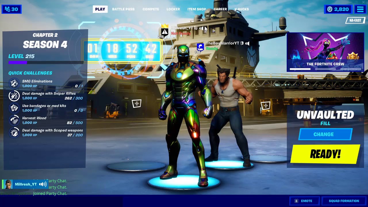 Fortnite E58: Iron Man 4099 - YouTube