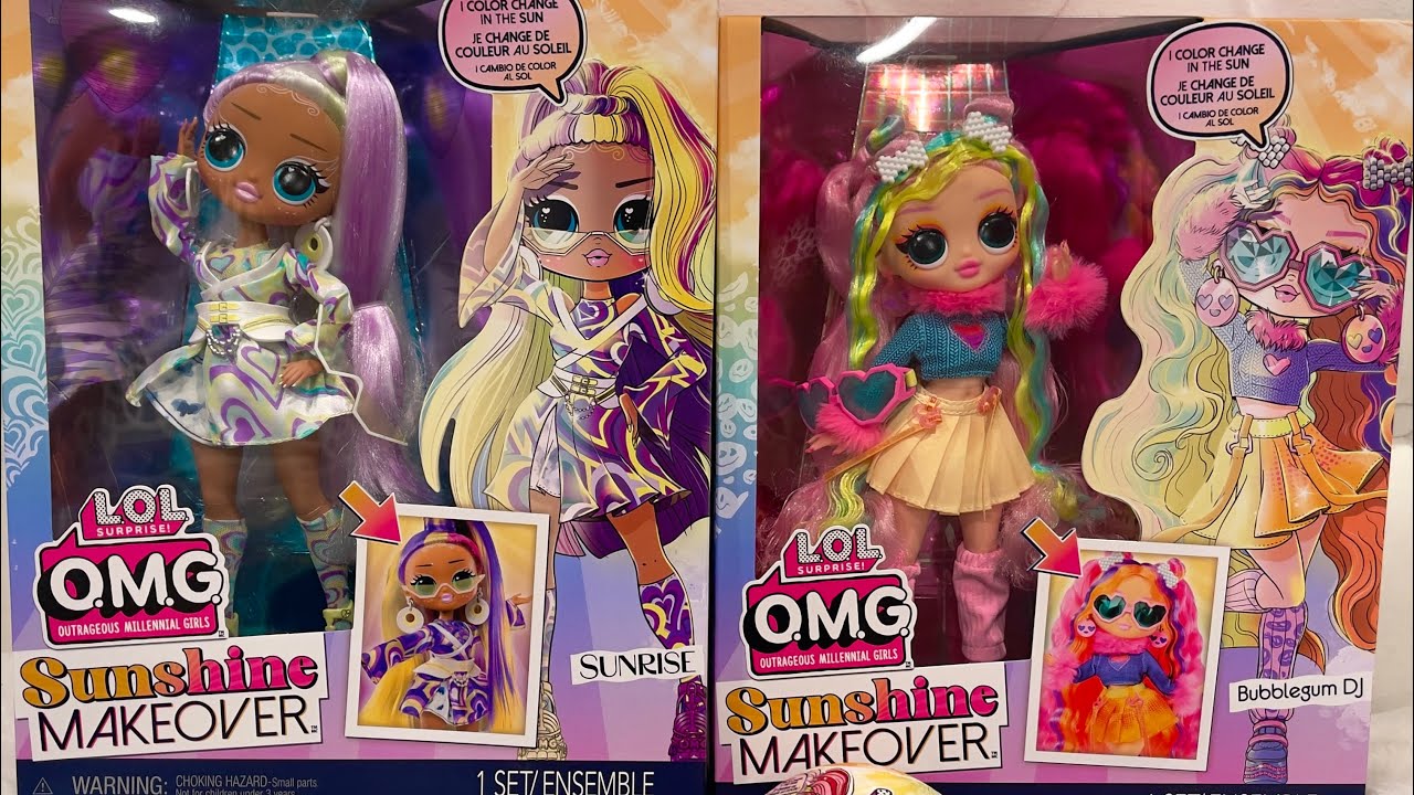 NEW! LOL SURPRISE SUNSHINE MAKEOVER UNBOXING!!! - YouTube