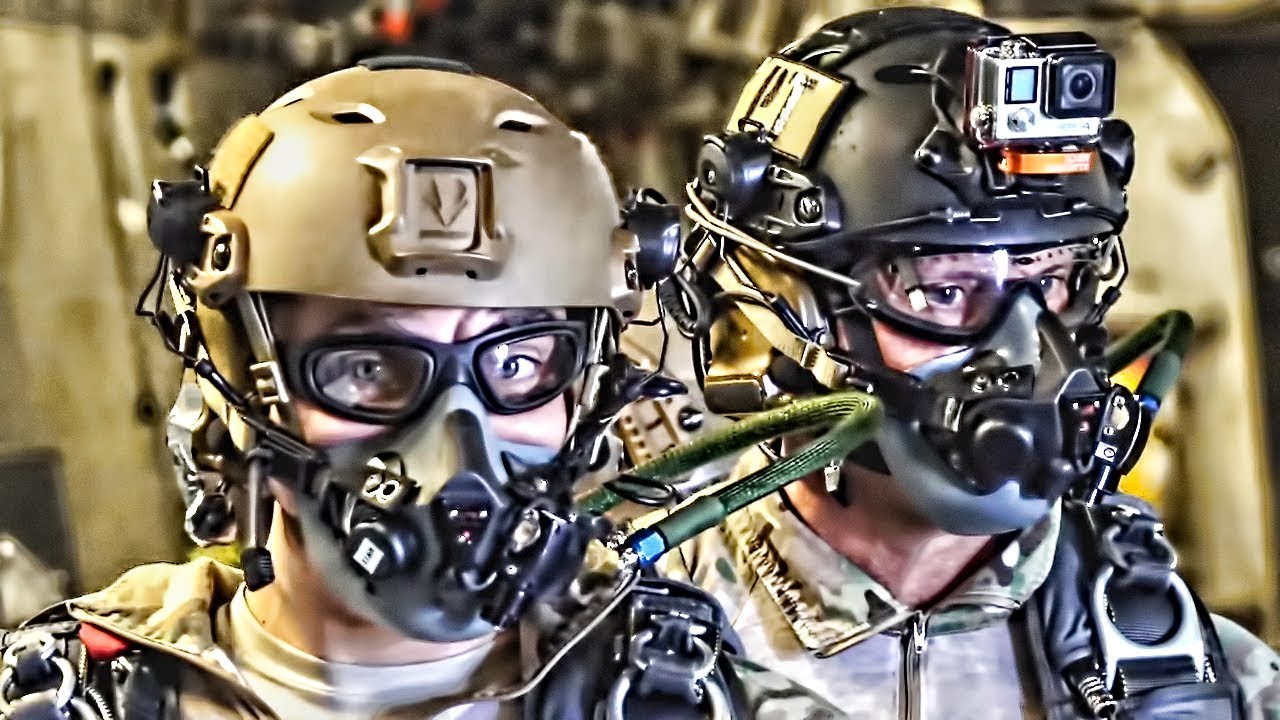 High Altitude Airdrop Missions Support • HAAMS HALO Jump - YouTube