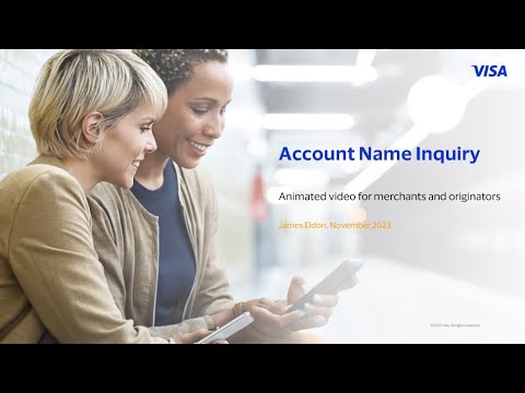 Introducing Account Name Inquiry - YouTube