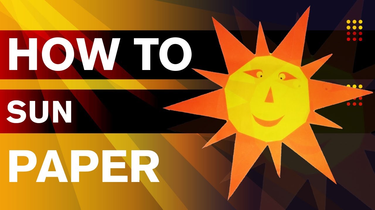 Sun Craft for Kids | How to Make Sun With Cardboard | Sun Paper Craft ...