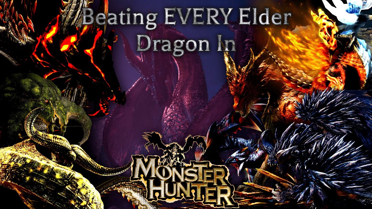 I Beat Every Elder Dragon in Monster Hunter Part 1: Generation 1 - YouTube