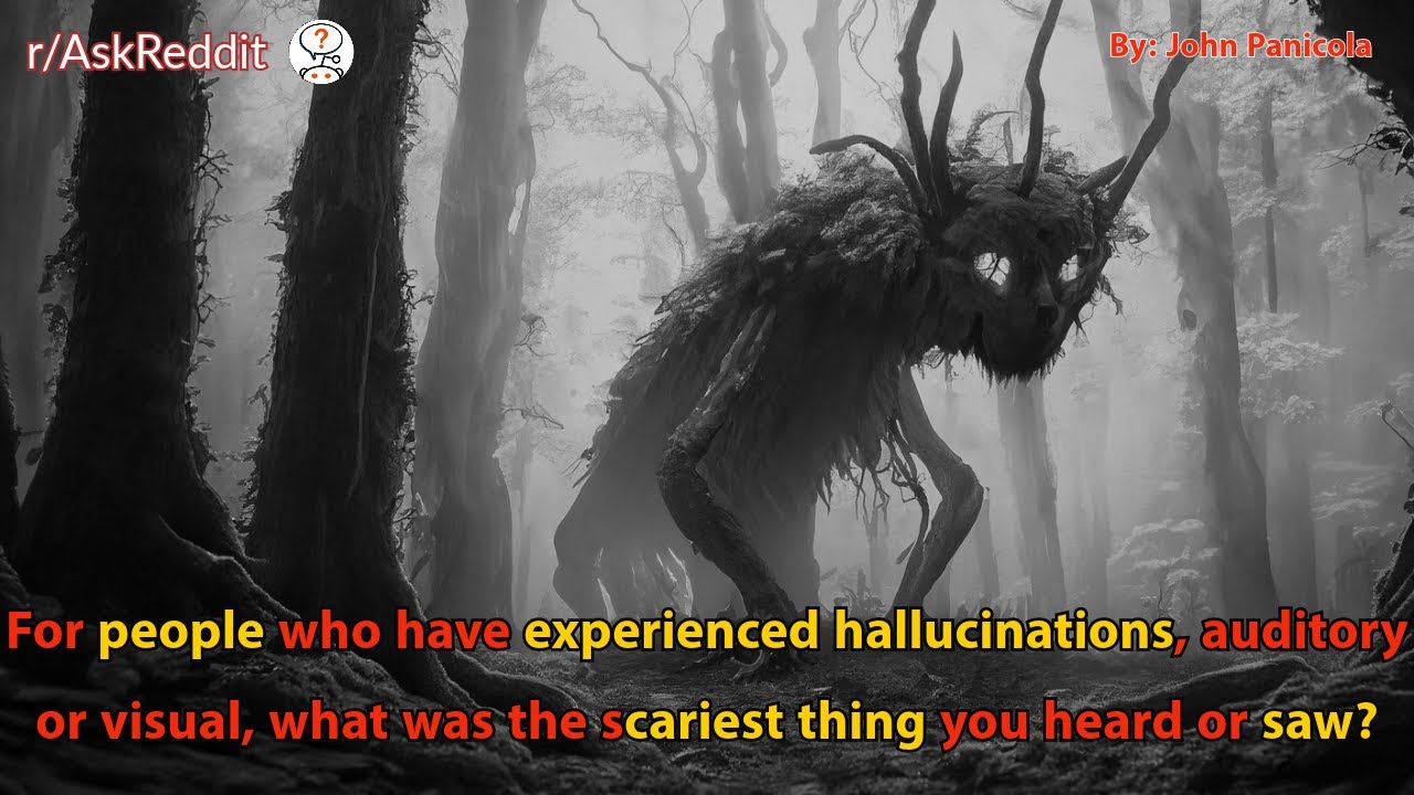 people who have experienced hallucinations or visual, what was the ...