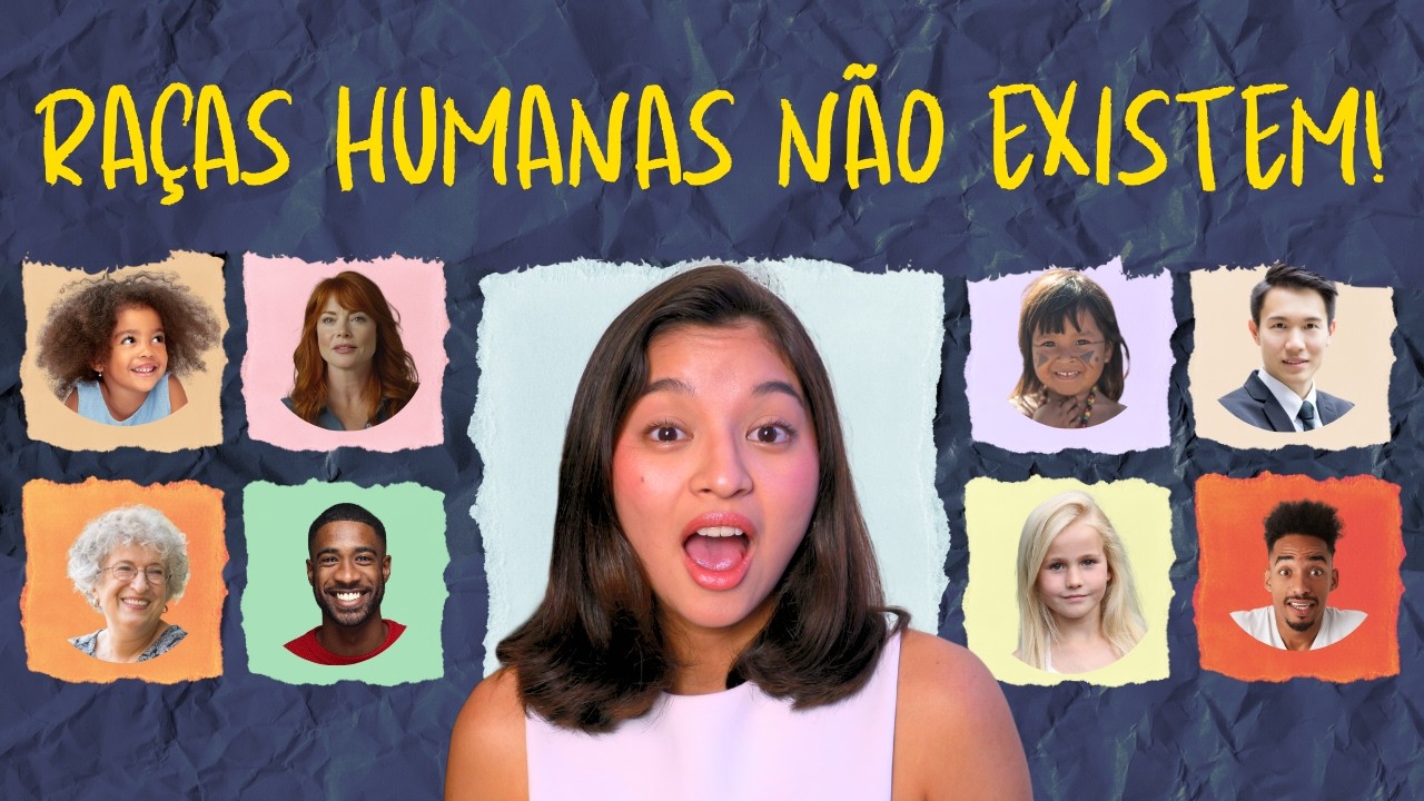 A ciência da cor da pele EXPLICA por que RAÇAS NÃO EXISTEM - YouTube