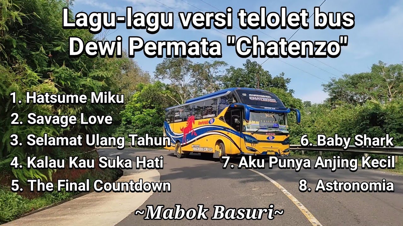 Telolet Lagu Viral || Telolet Bus Dewi Permata "Chatenzo" Om Telolet Om - YouTube
