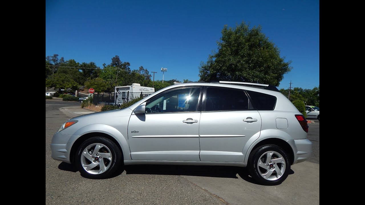 2005 Pontiac Vibe AWD Hatchback in depth overview / walk around video ...