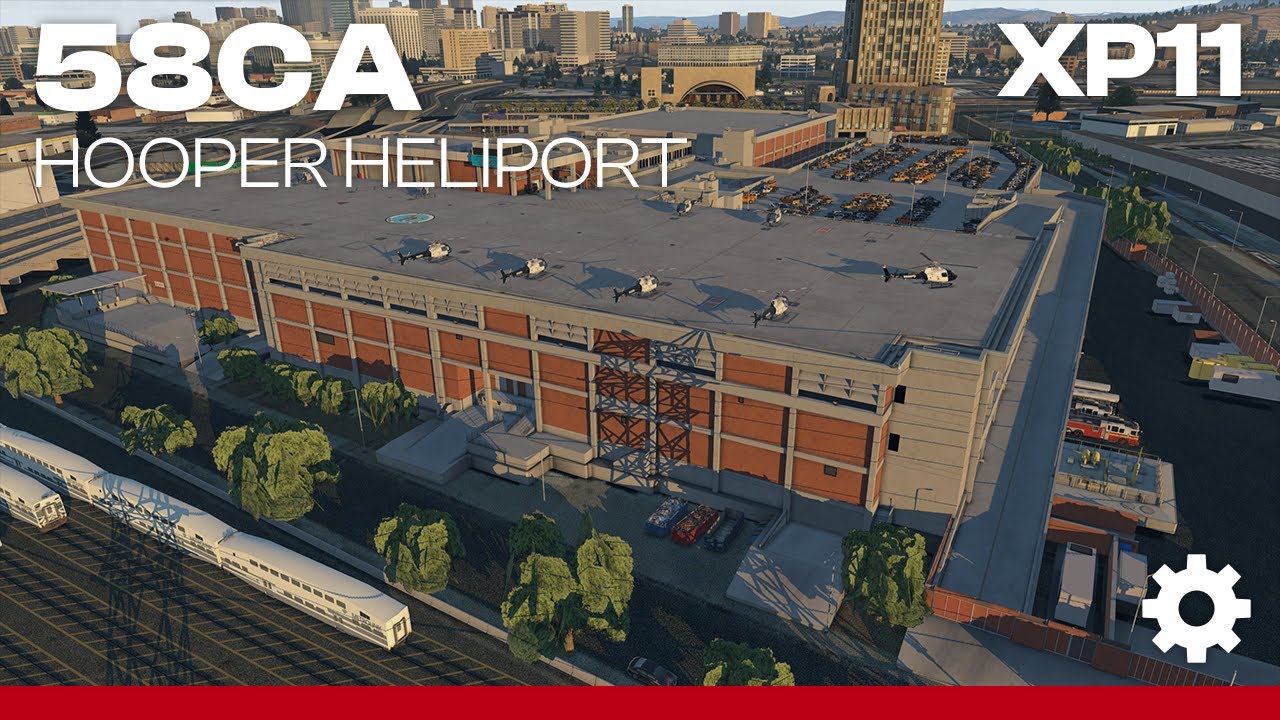 iniBuilds Hooper Heliport (58CA) for X-Plane 11 - YouTube