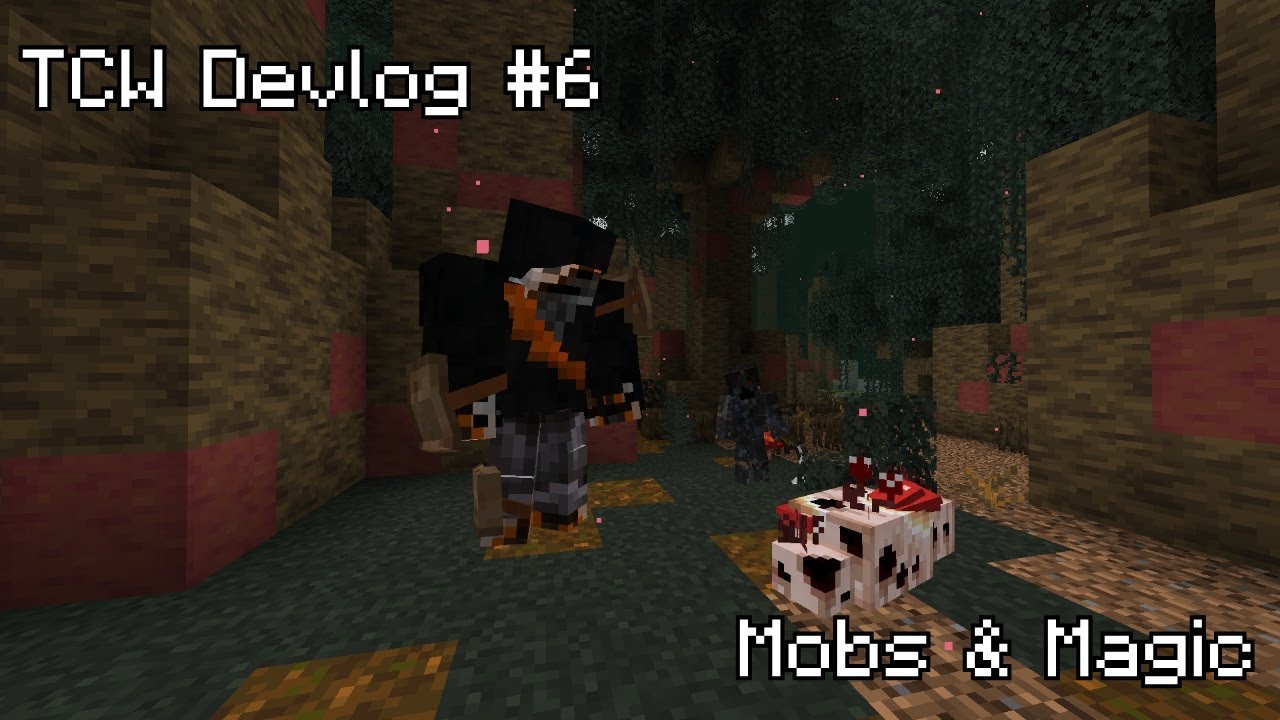 The Cursed Woods Devlog #6 | Mobs & Magic! - YouTube