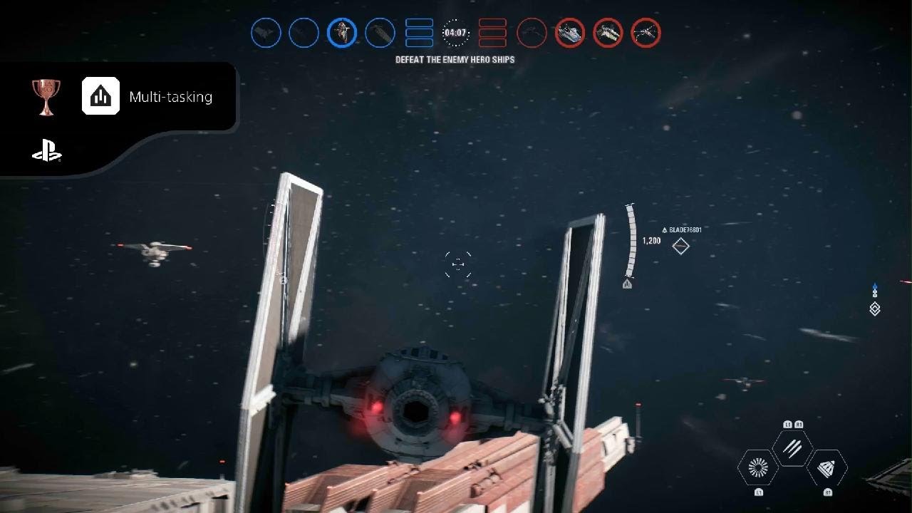 STAR WARS Battlefront II Multitasking Trophy - YouTube