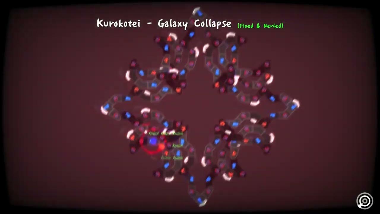Osu mania player tries galaxy collapse in ADOFAI - YouTube