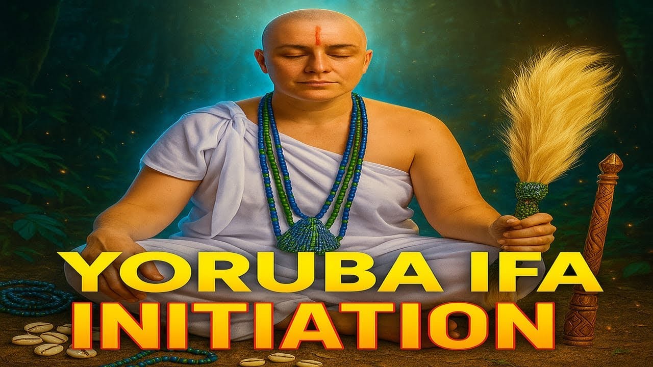 YORUBA IFA INITIATION CEREMONY (ITEFA ) - YouTube
