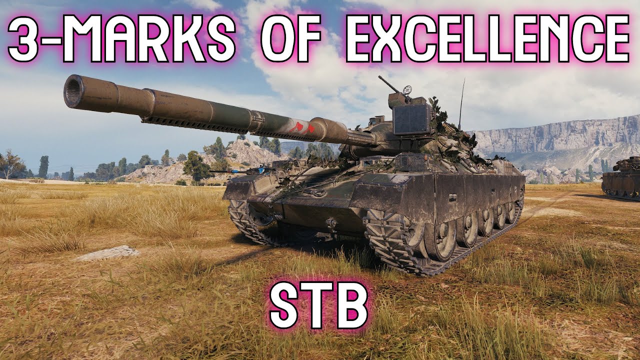 Highlight: STB 3-Marks of Excellence Battle [World of Tanks] - YouTube