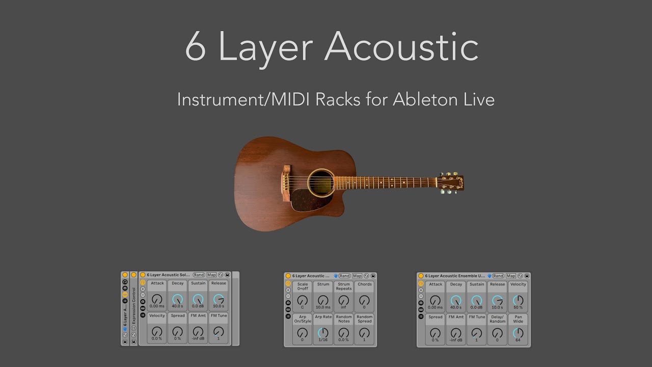 6 Layer Acoustic (Ableton Live Pack) - YouTube