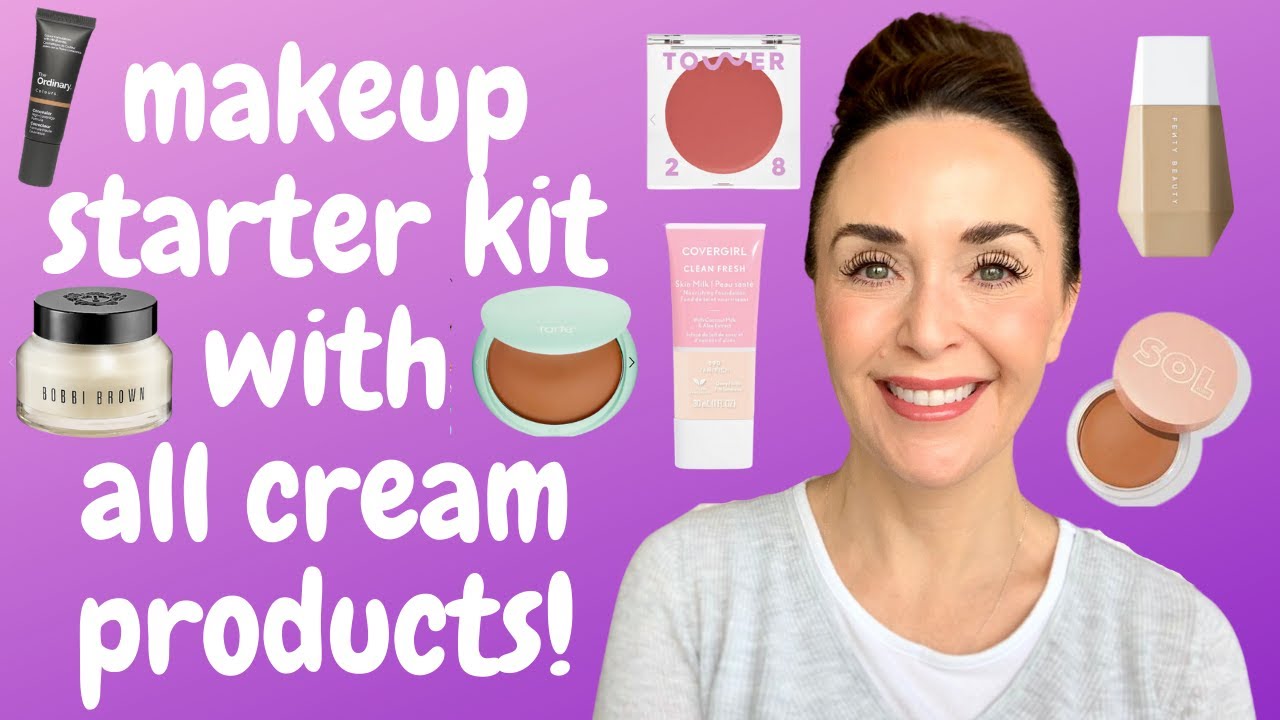 MAKEUP STARTER KIT \\ ALL CREAM PRODUCTS! \\ HIGH END AND DRUGSTORE ...